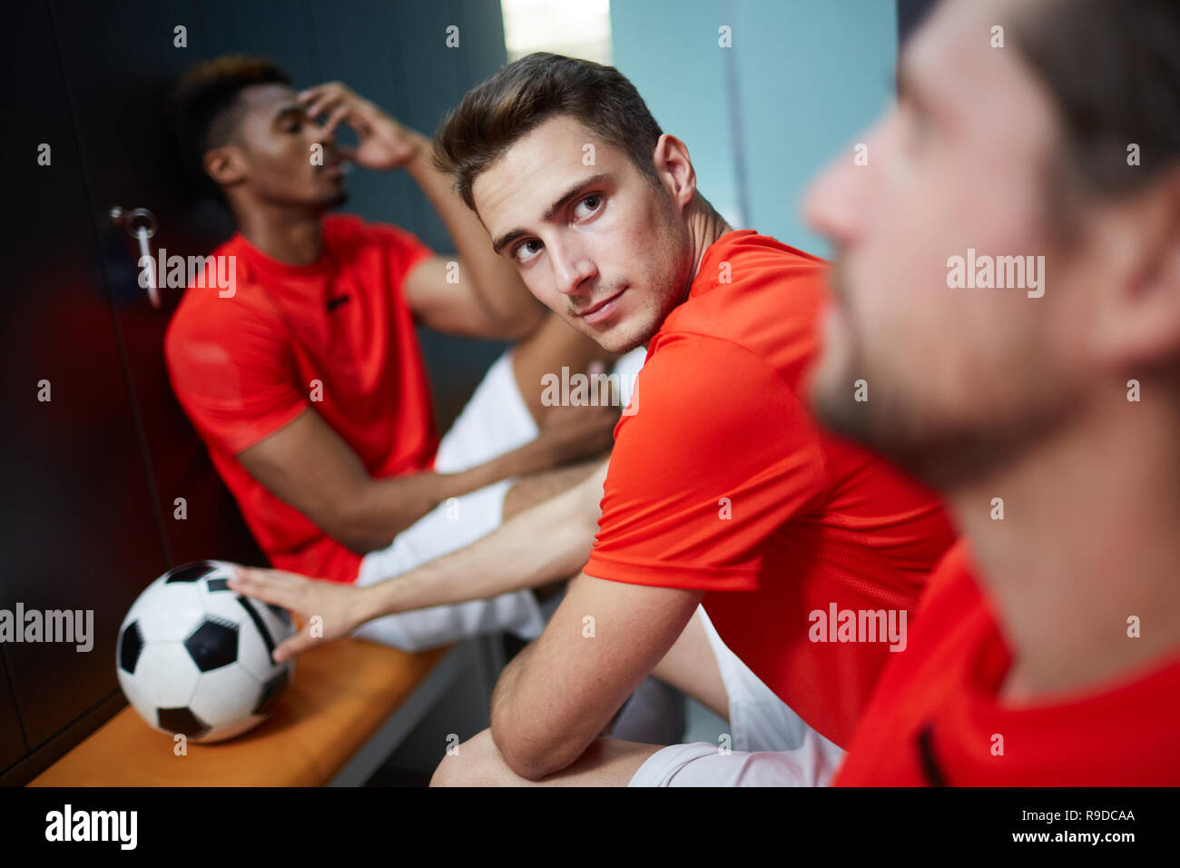 Talking to mate Stock Photo - Alamy