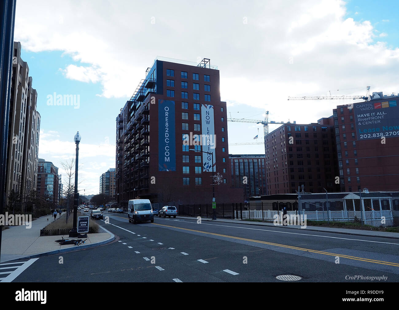 Office buildings in Capitol Riverfront area in Washington DC Stock ...