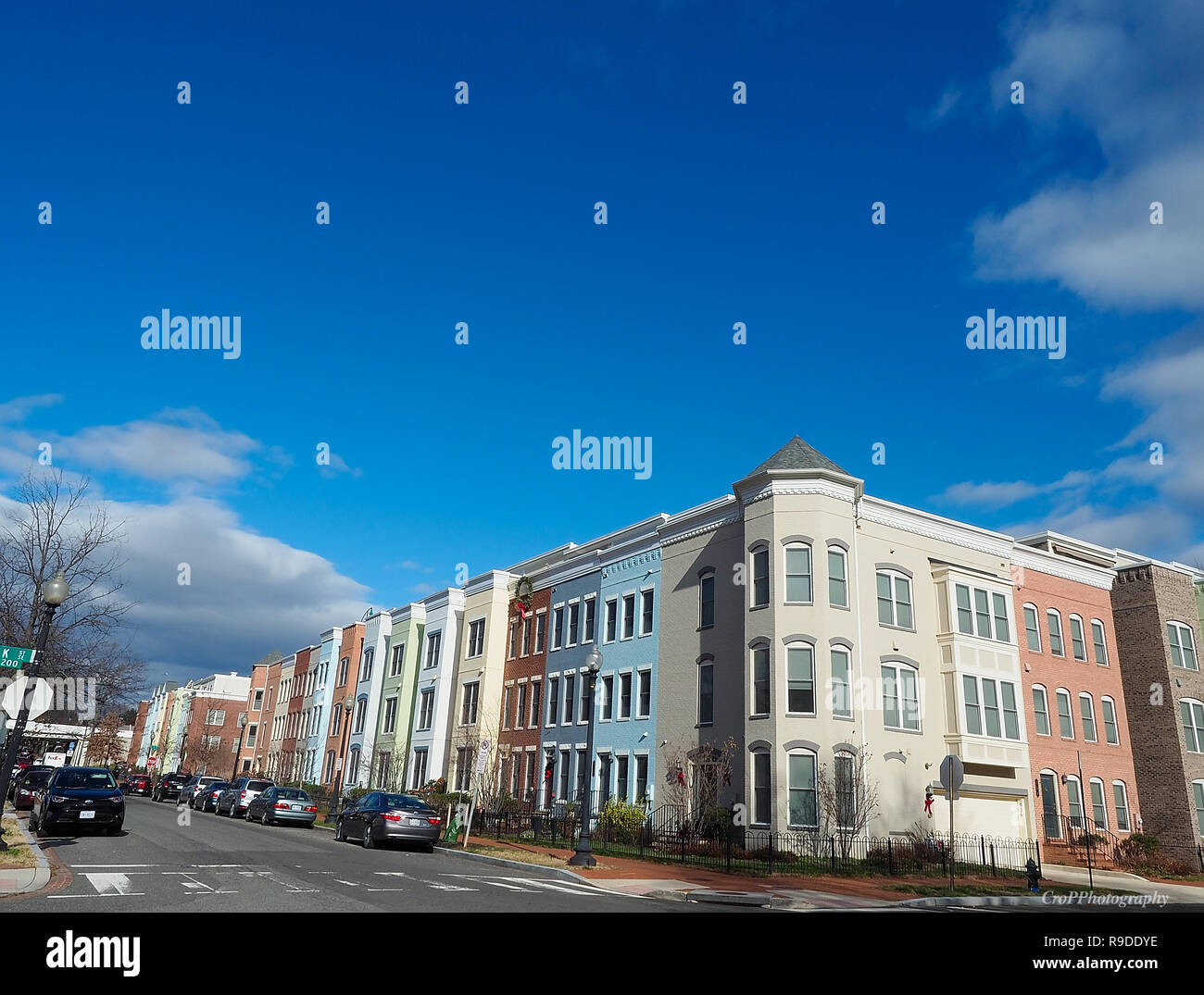 Residential buildings near Capitol Riverfront in Washington DC Stock ...
