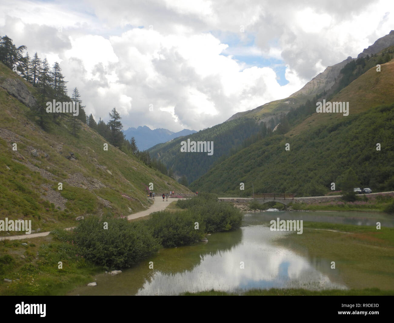 Veny Valley, Val d'Aosta - Italy. River Dora veny Stock Photo - Alamy