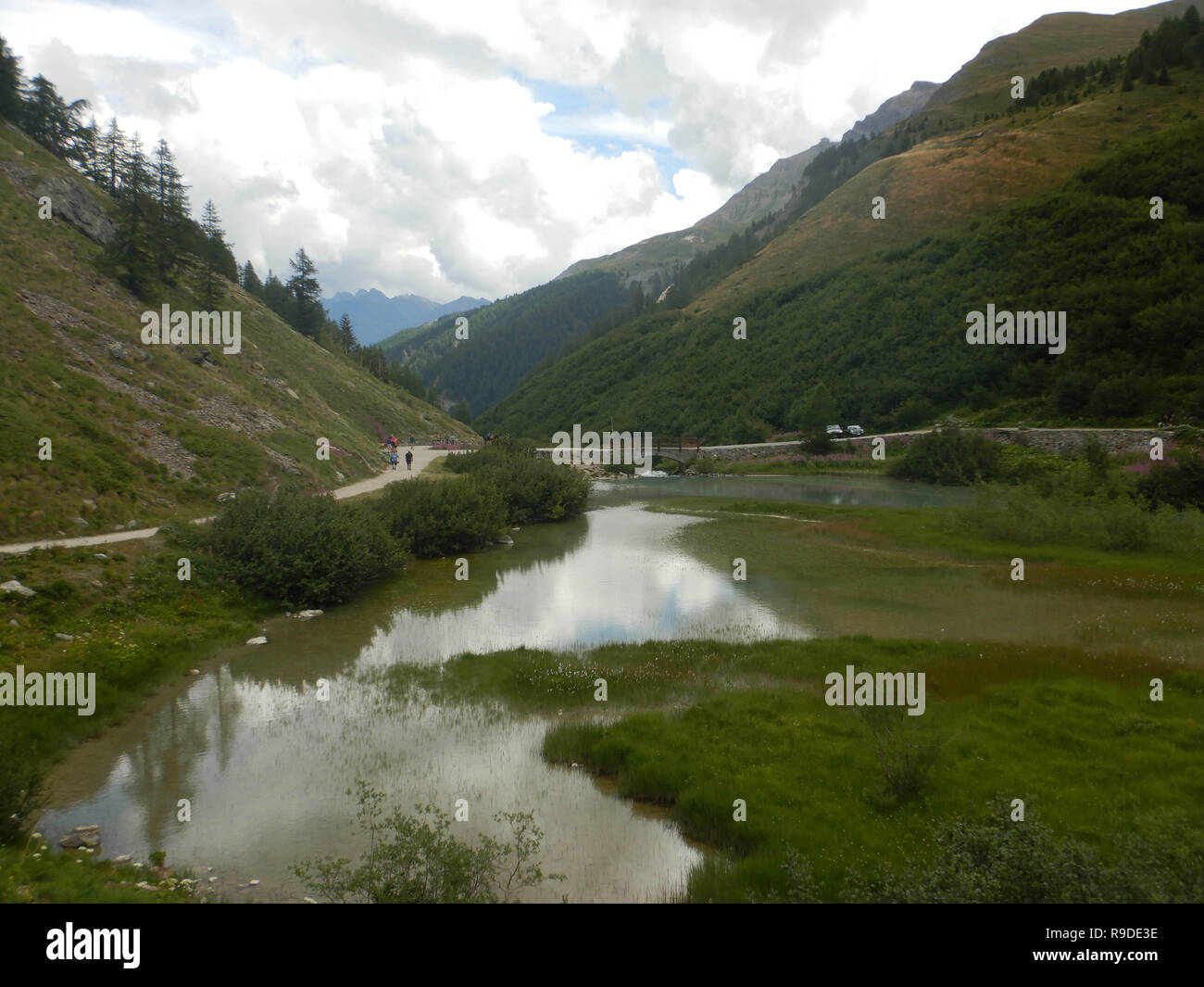 Veny Valley, Val d'Aosta - Italy. River Dora veny Stock Photo - Alamy