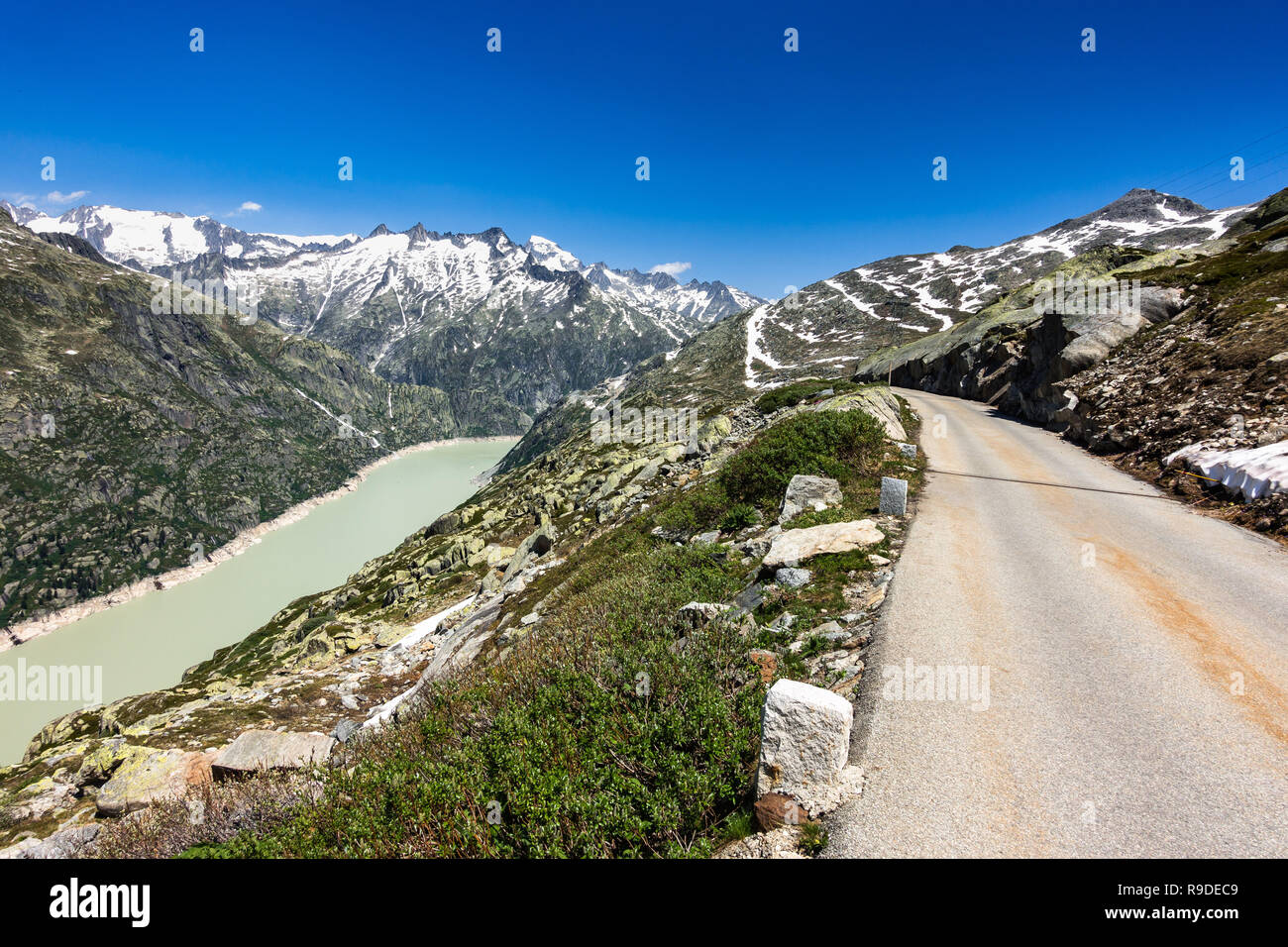 Alpine dam hi-res stock photography and images - Alamy