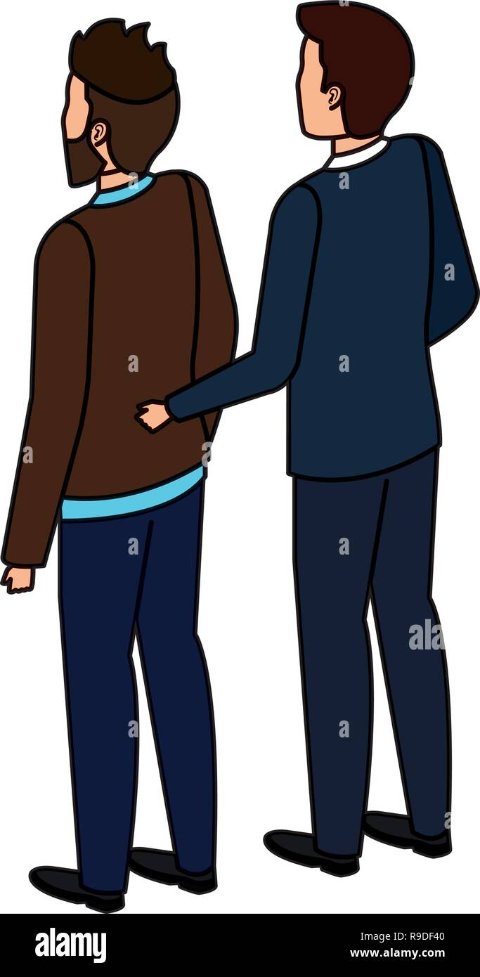 elegant businessman back avatar character Stock Vector Image & Art - Alamy