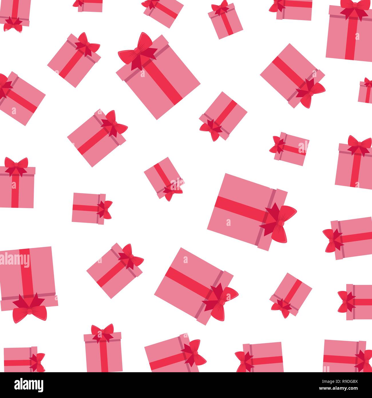 gifts boxes presents pattern Stock Vector Image & Art - Alamy