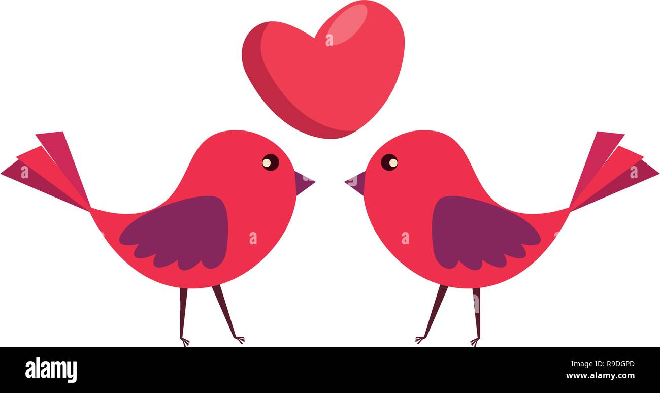 Lovebirds Stock Vector Images - Alamy