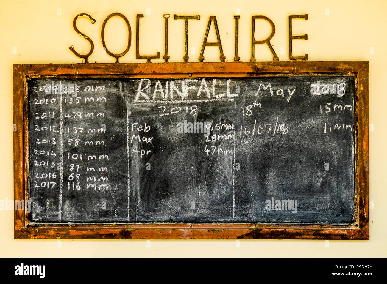 Namibia - Solitaire Stock Photo - Alamy