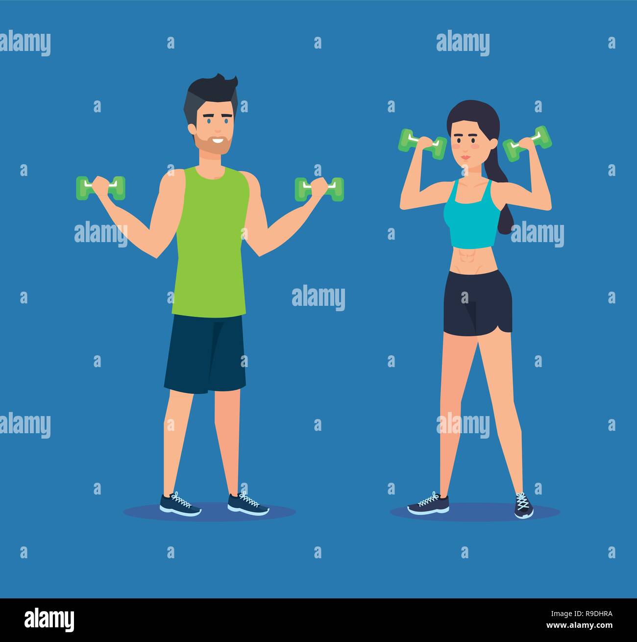 Cartoon Body Builder High Resolution Stock Photography and Images - Alamy