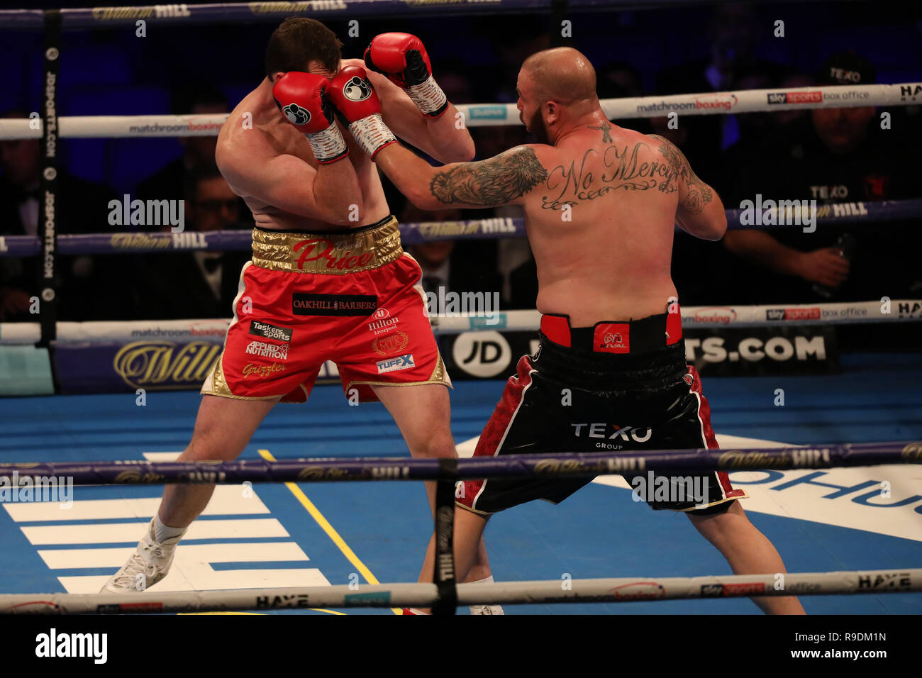 London, UK. 22nd Dec 2018. WBC Silver and WOB International Heavyweight ...