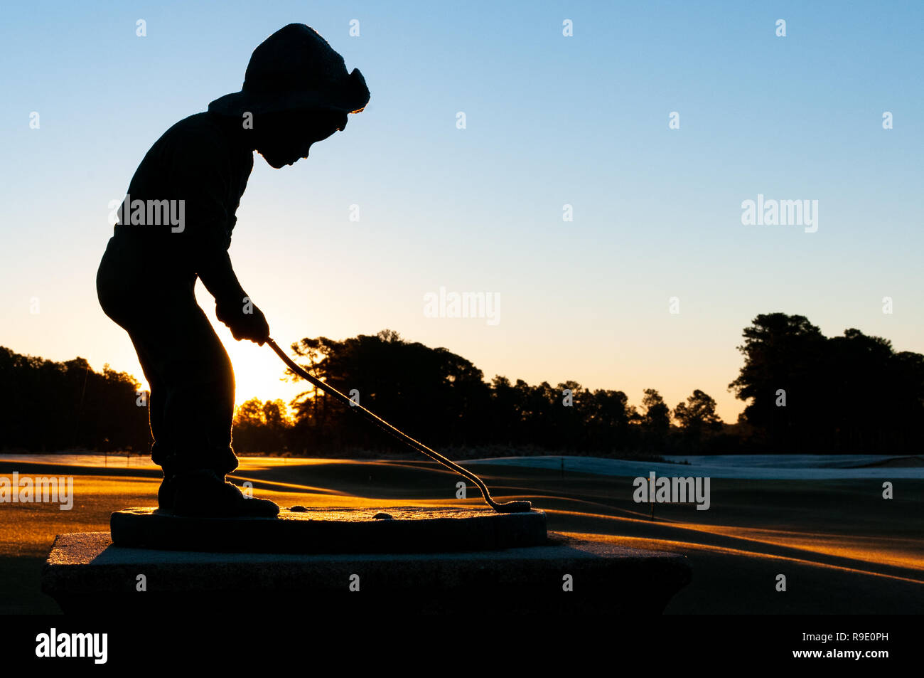 Putter Boy High Resolution Stock Photography and Images - Alamy