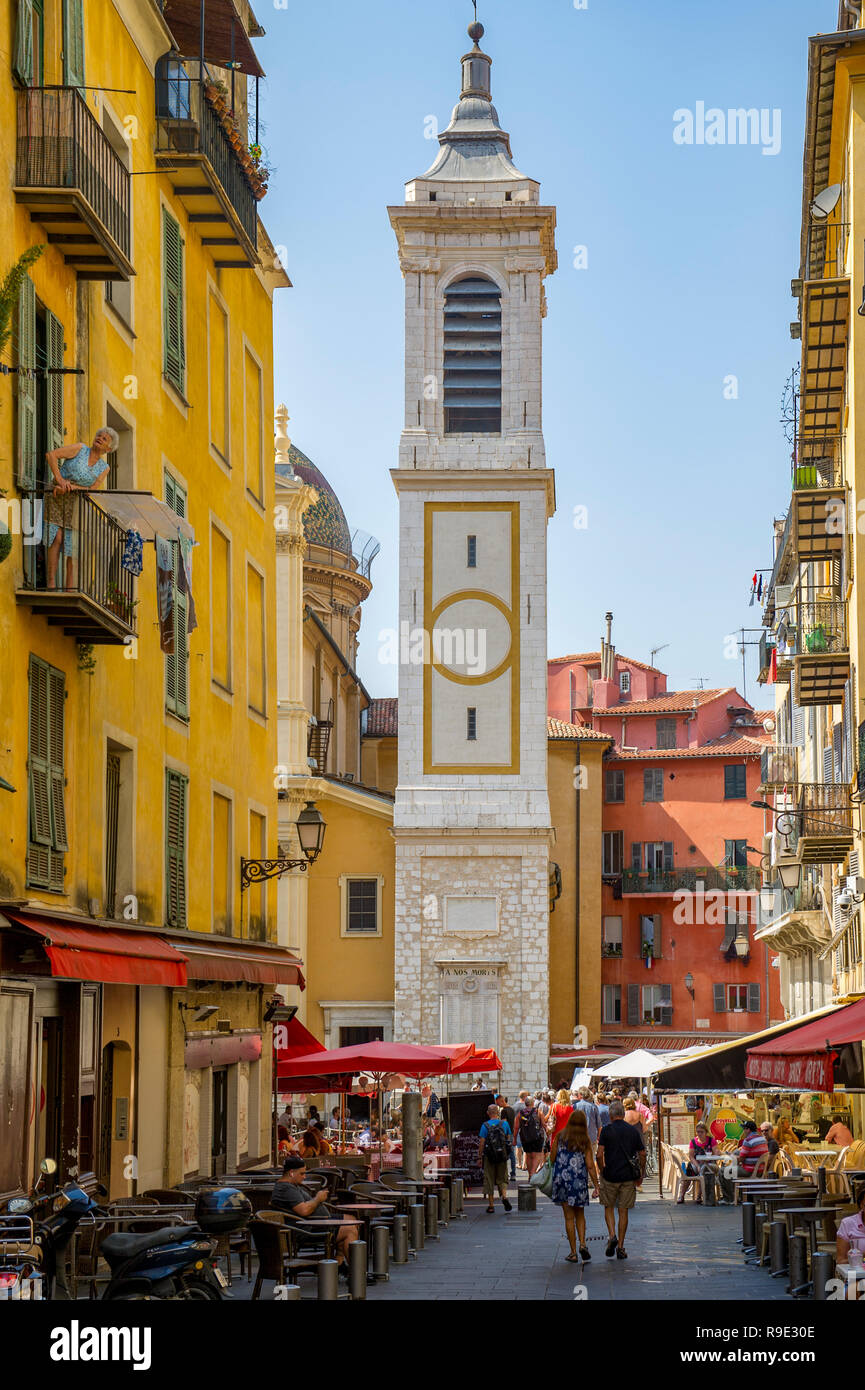 Old nice france square hi-res stock photography and images - Alamy
