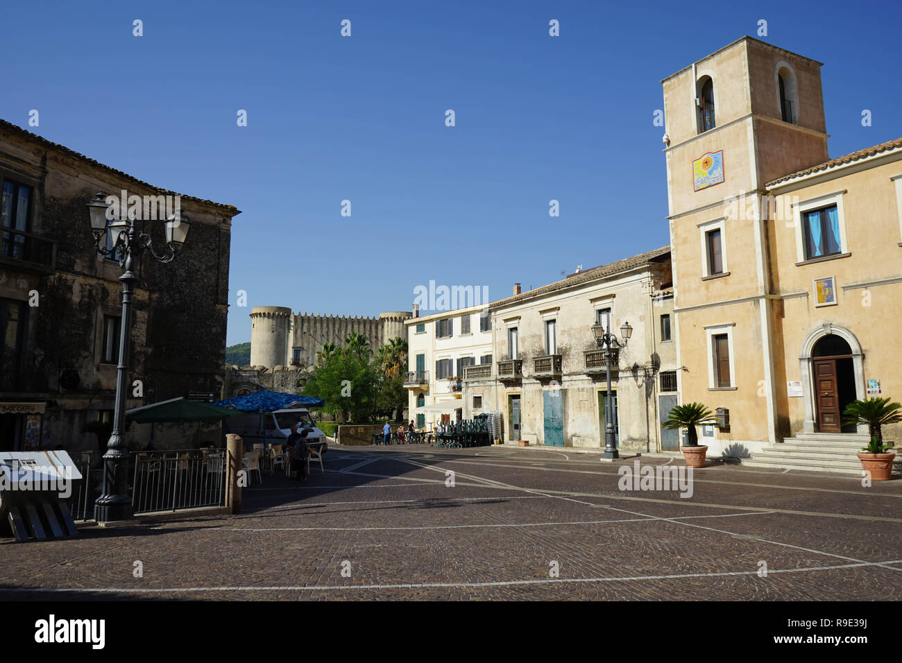 View of Santa Severina in Calabri - Italy Stock Photo - Alamy