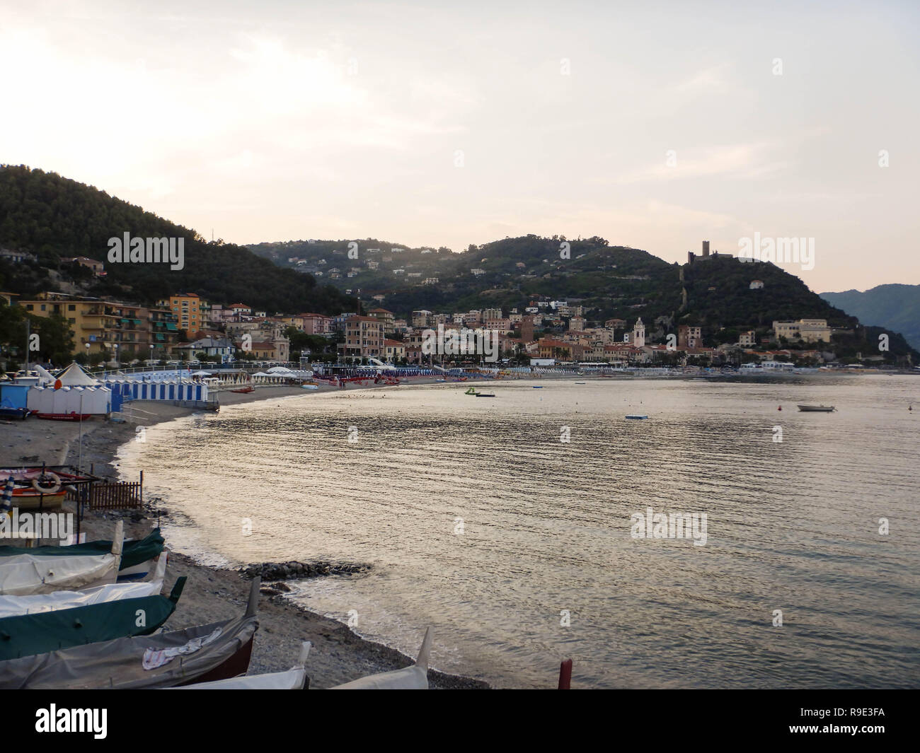 View of Noli, Liguria - Italy Stock Photo - Alamy