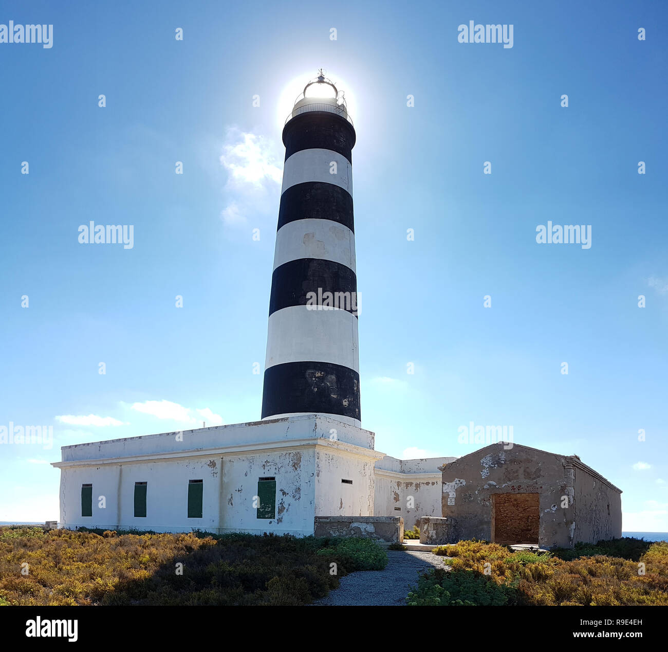 Menorca lighthouse hi-res stock photography and images - Alamy