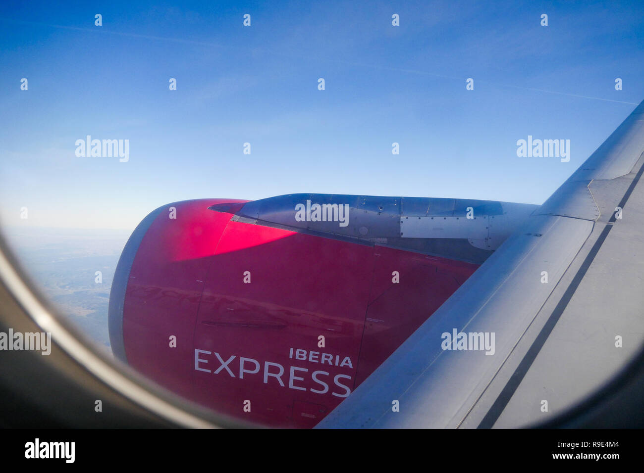Aerial view airplane engine pollution hi-res stock photography and ...