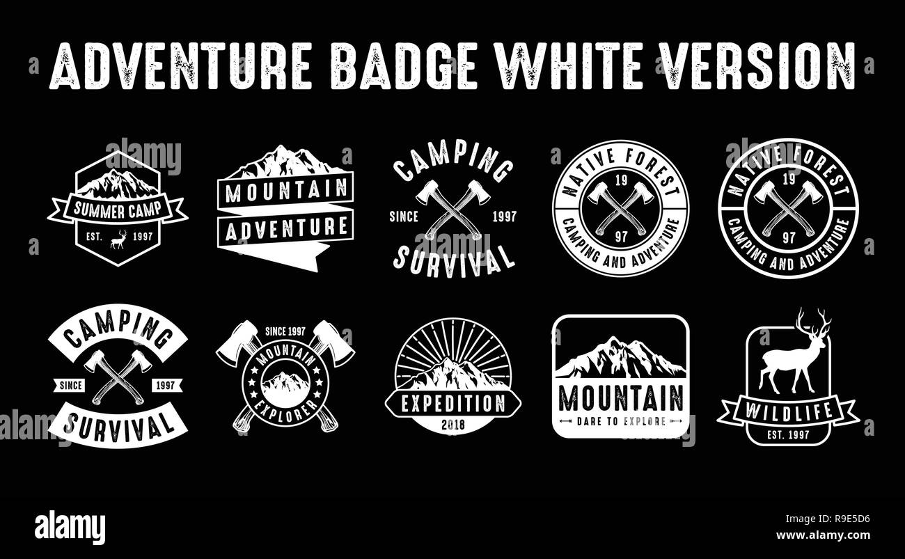 Touristic adventure Stock Vector Images - Alamy