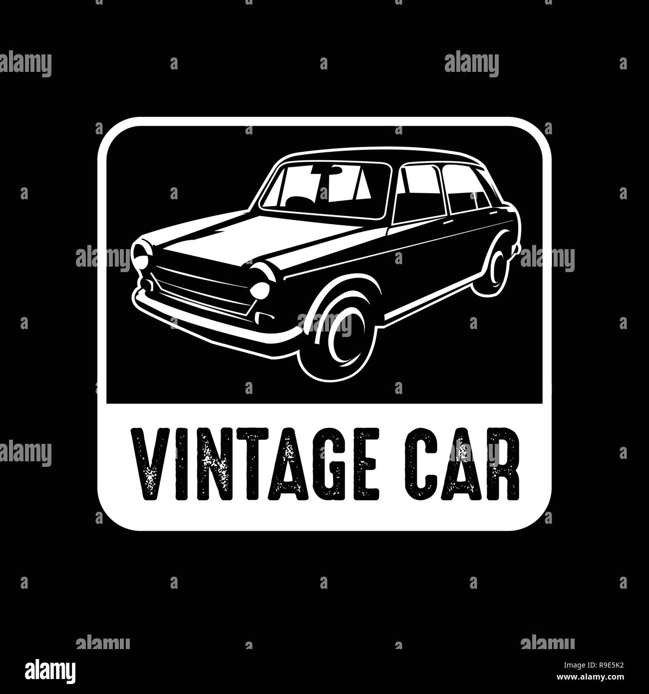 Car Badge and Logo, good for print. best vector Stock Vector Image ...