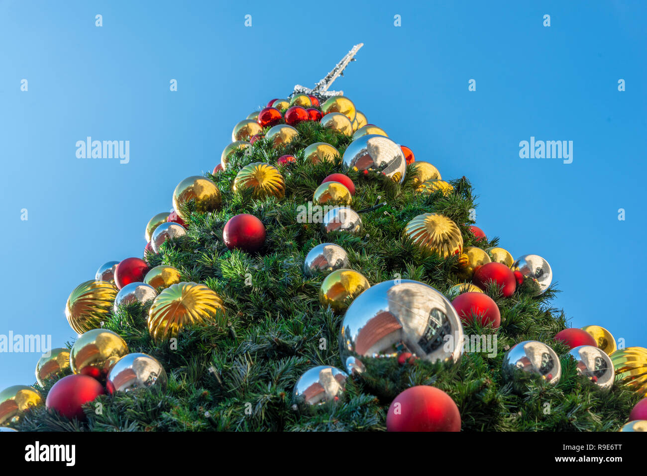 Grand christmas tree Stock Photo - Alamy