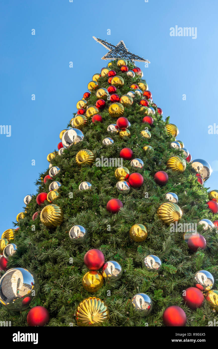 Grand christmas tree Stock Photo - Alamy