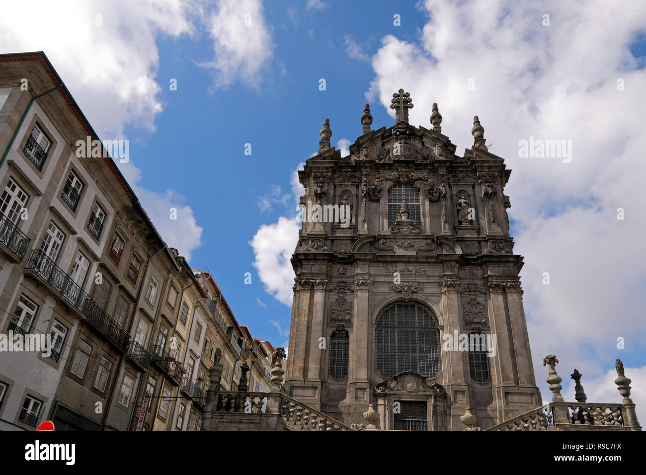 Detailed image of old church of the Clerics and his surroundings ...