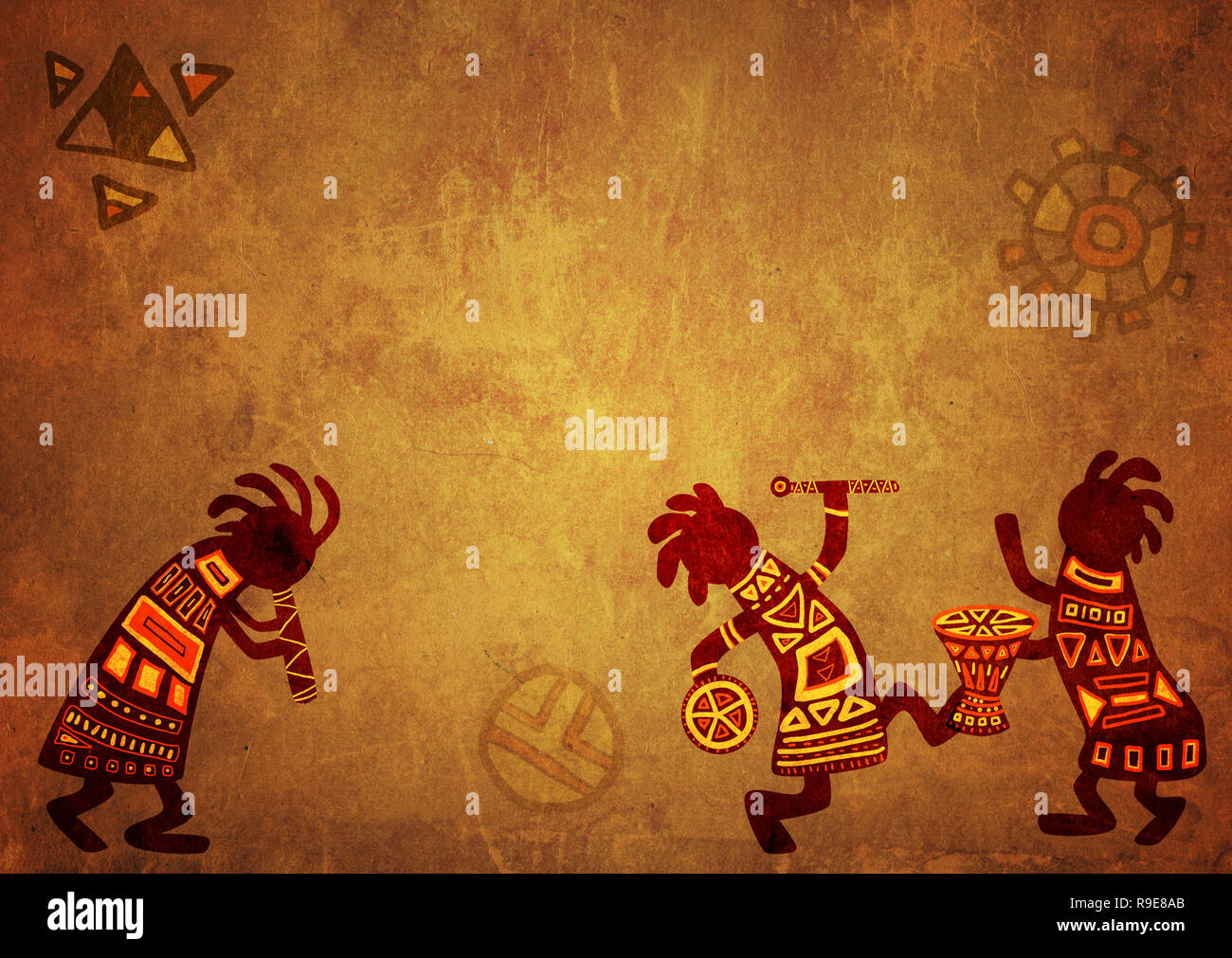 Aboriginal ceremonial drum hi-res stock photography and images - Alamy