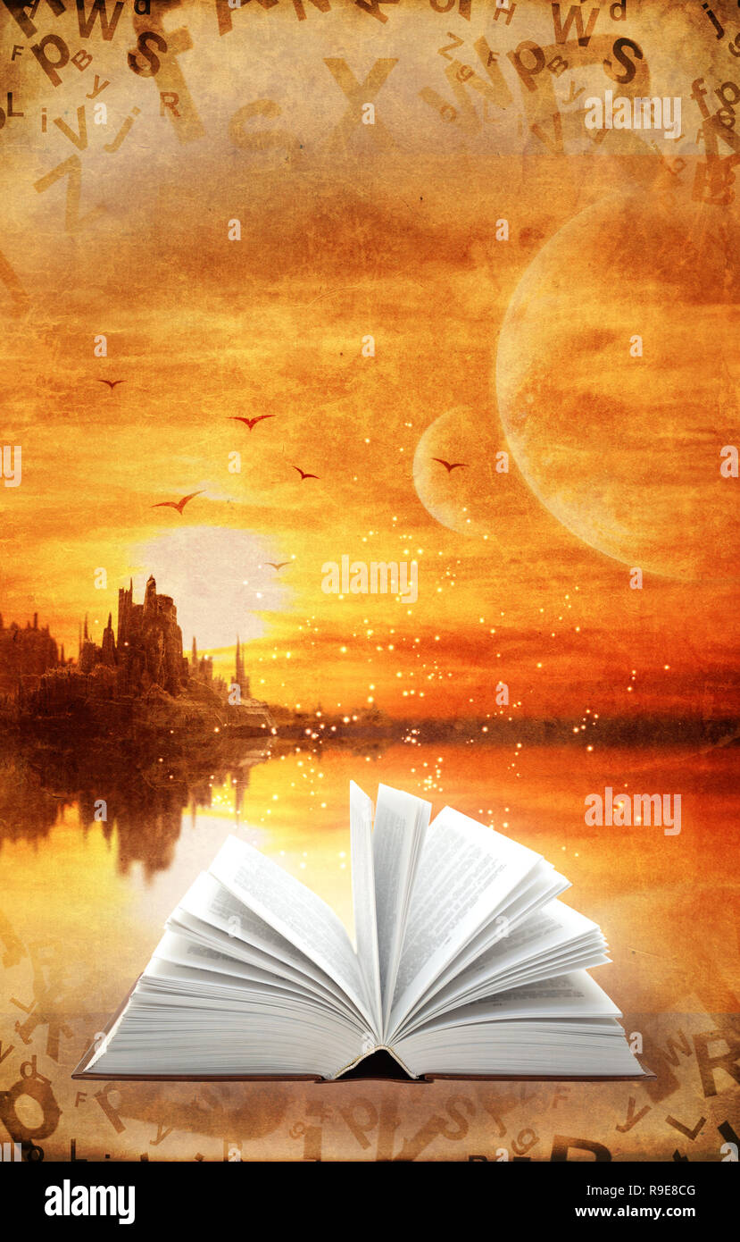 Magical Books Wallpaper