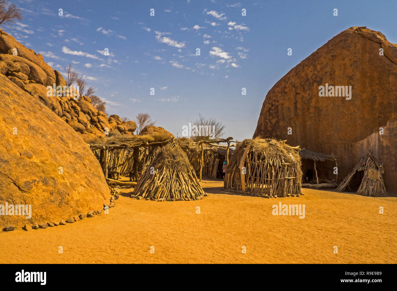 Damara living museum hi-res stock photography and images - Alamy
