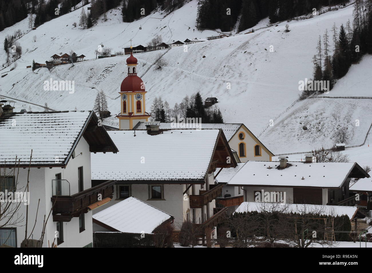 Winter Snow, Stubai, Innsbruck, Austria Stock Photo - Alamy