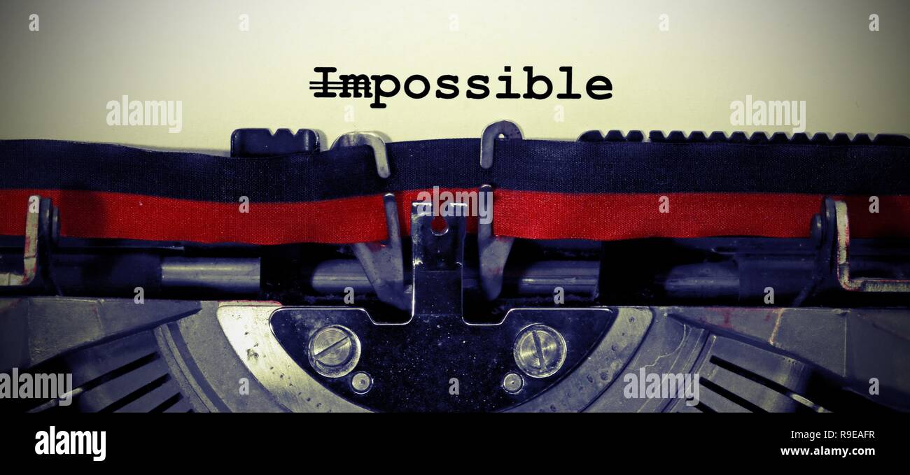Impssible hi-res stock photography and images - Alamy