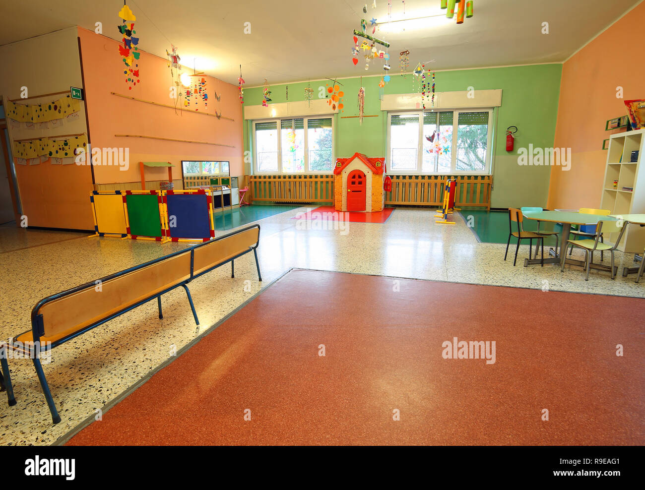 Kids playground without in hi-res stock photography and images - Alamy