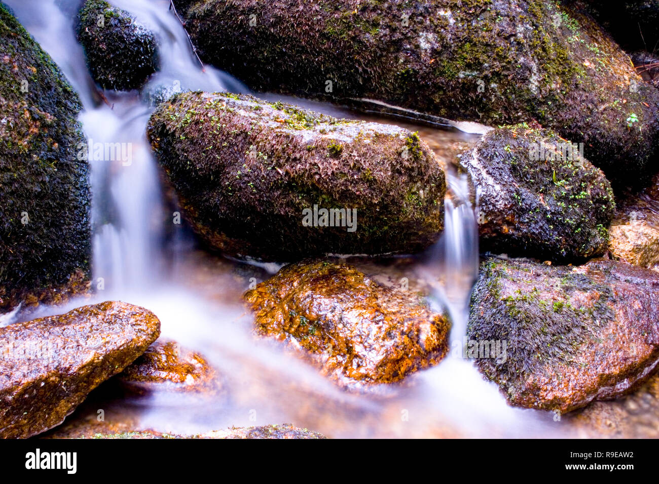 River rapids between rocks hi-res stock photography and images - Alamy