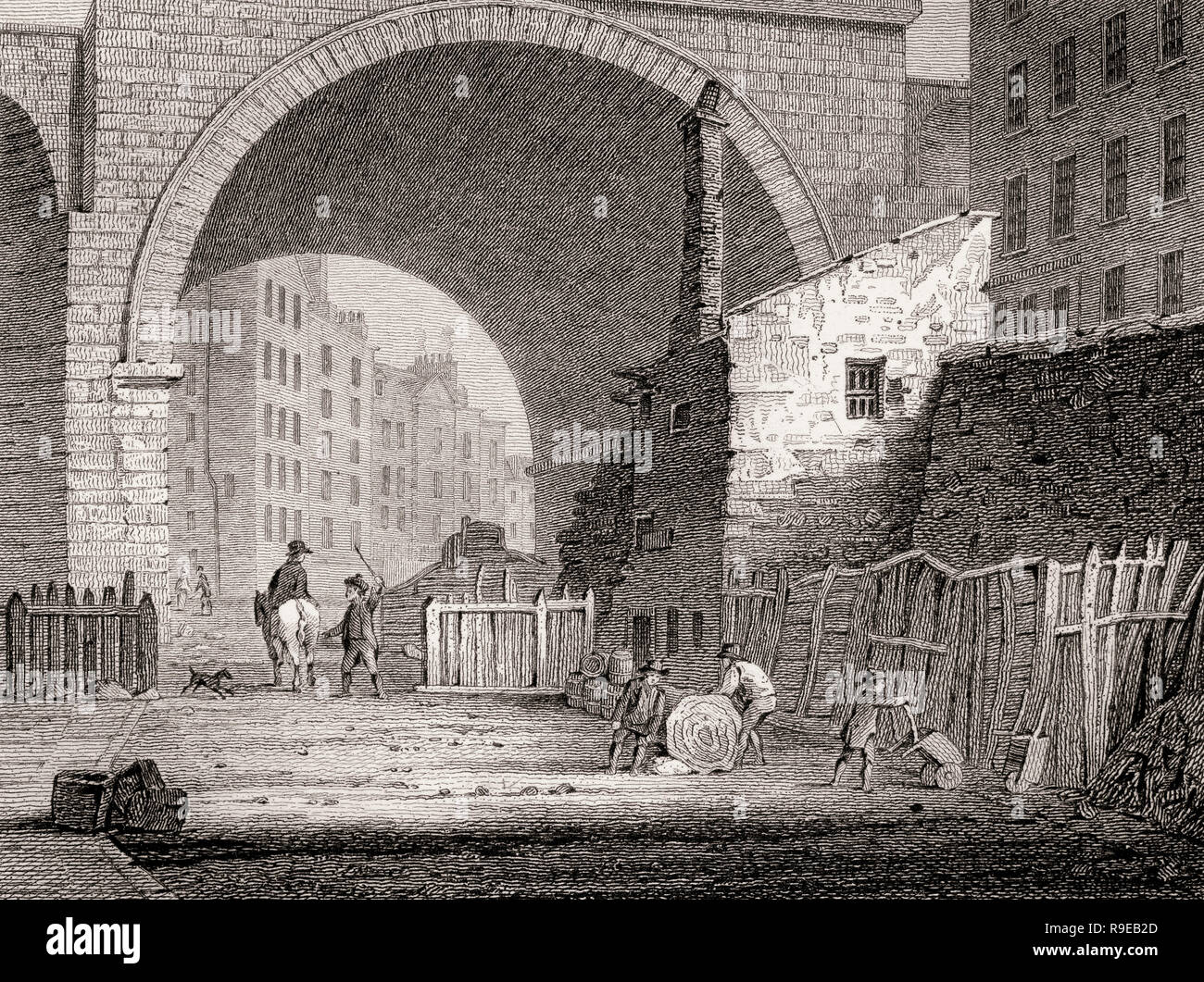 Regent street historical high view hi-res stock photography and images ...