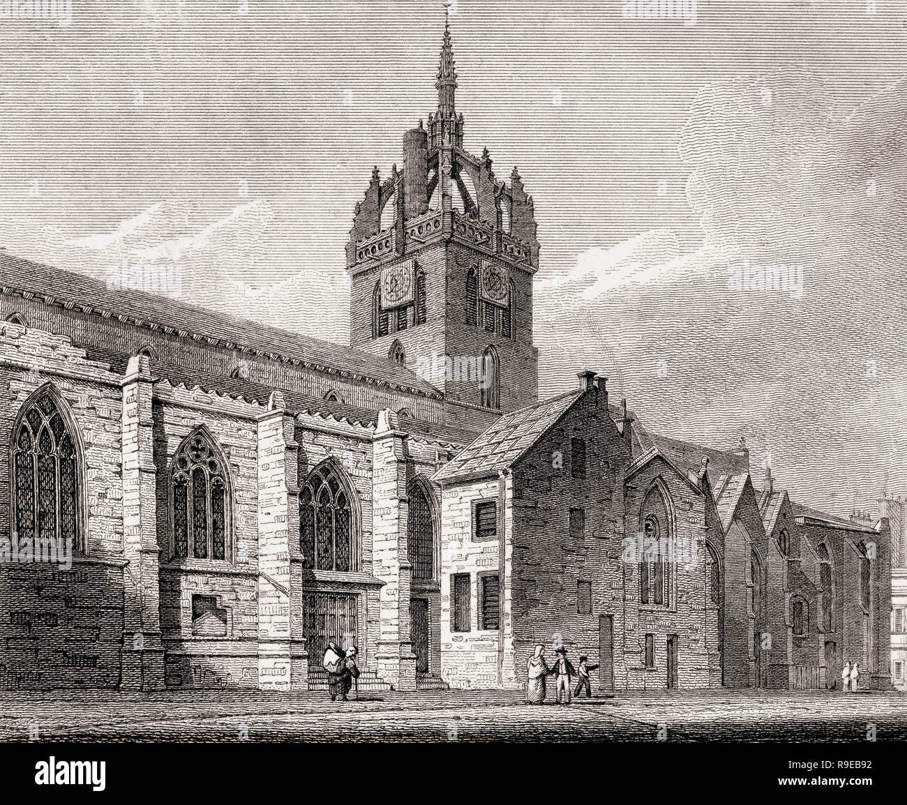 Scotland church 18th century hi-res stock photography and images - Alamy
