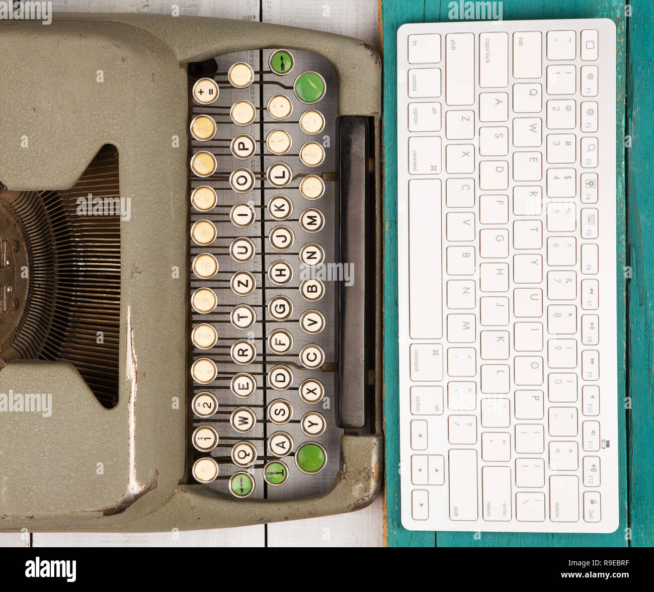 Past present future technology devices hi-res stock photography and ...