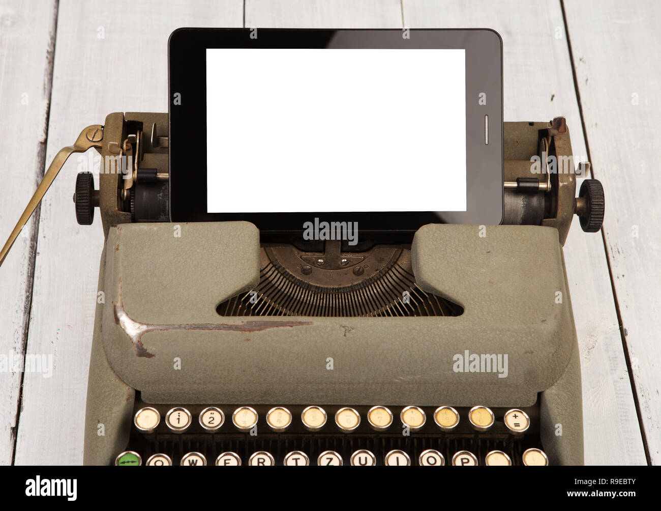 Past present future technology devices hi-res stock photography and ...