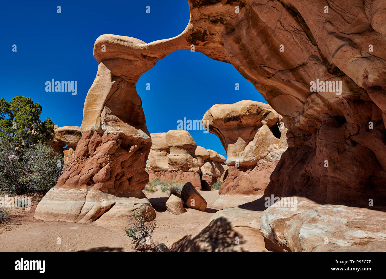 Metate Arch in Devils Garden, Grand Staircase-Escalante National ...