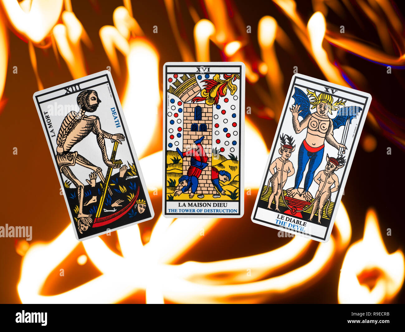 Tarot of marseille hi-res stock photography and images - Alamy