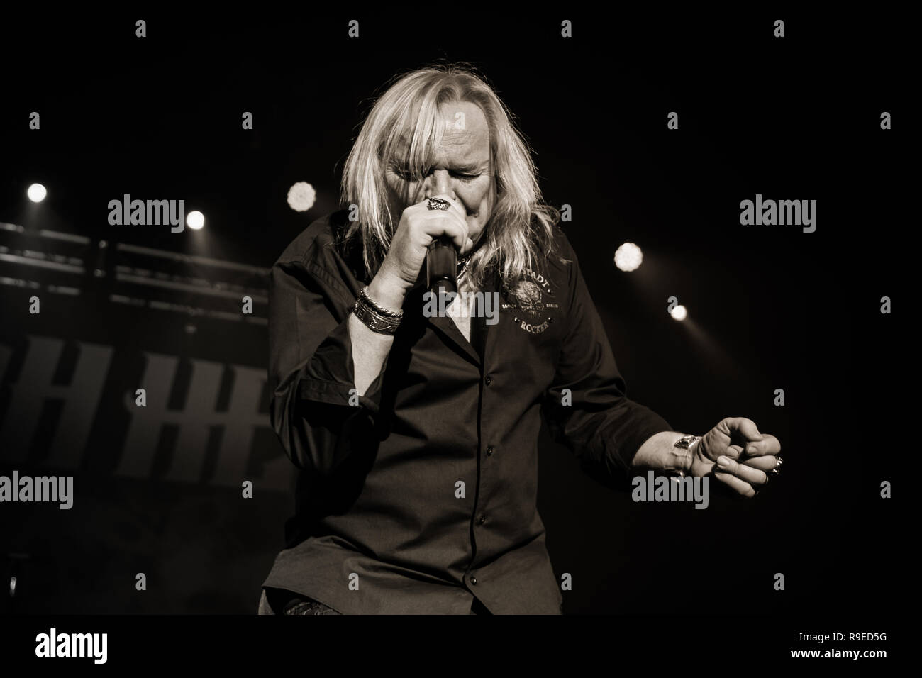 Uriah Heep live at o2 ritz manchester Stock Photo - Alamy
