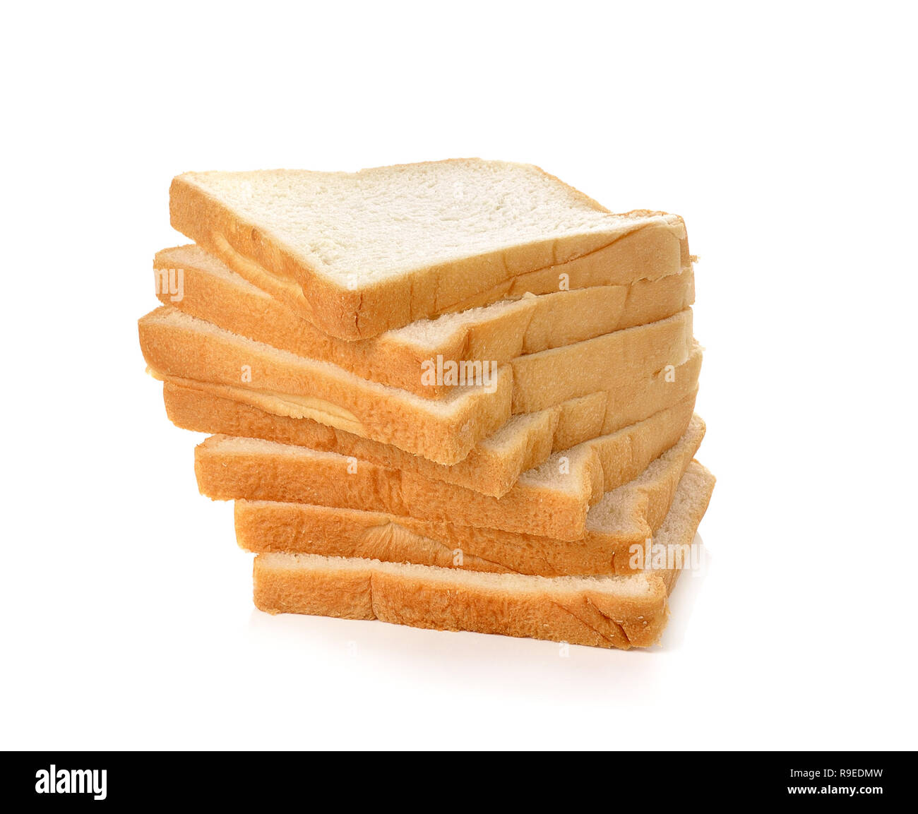 bread isolated on white background Stock Photo - Alamy
