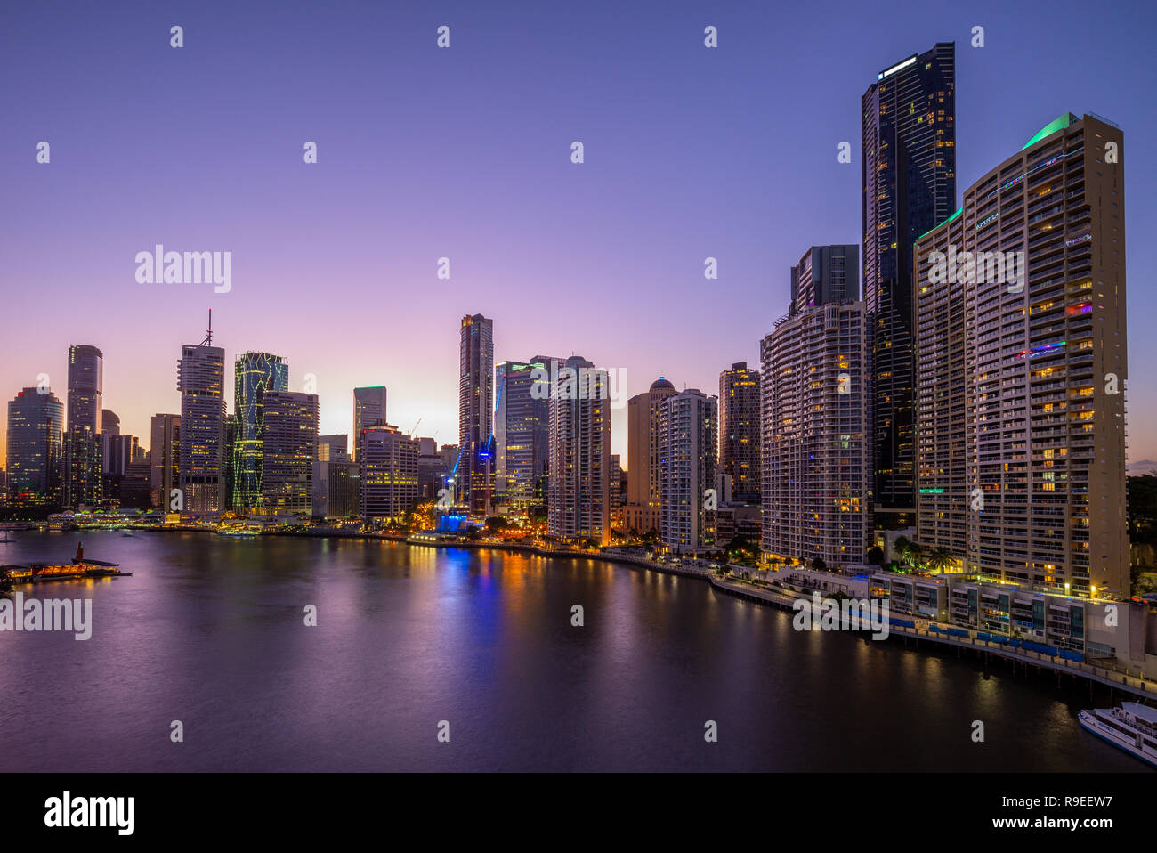 Brisbane skyline, capital of Queensland, Australia Stock Photo - Alamy