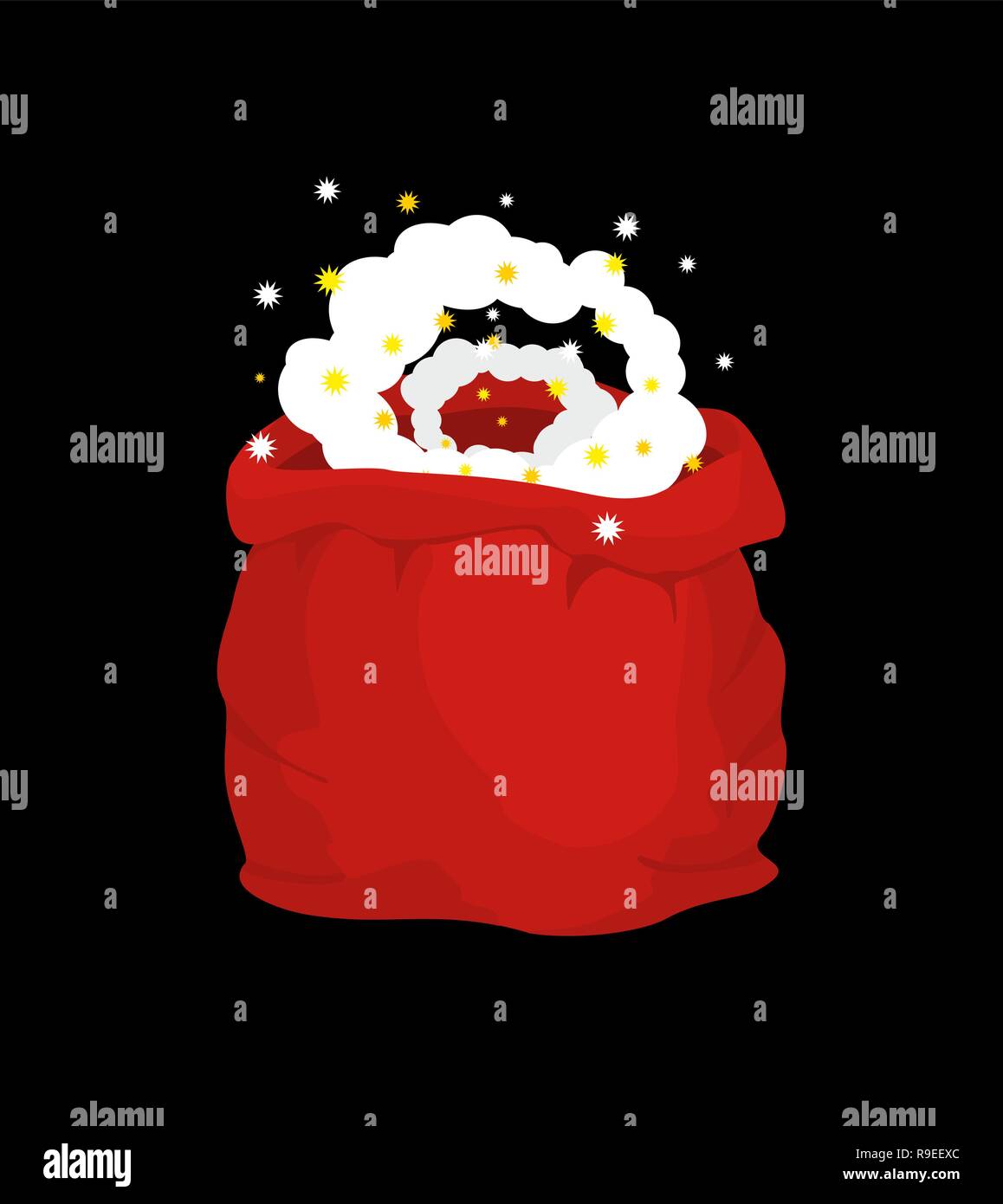 Bag open Stock Vector Images - Alamy