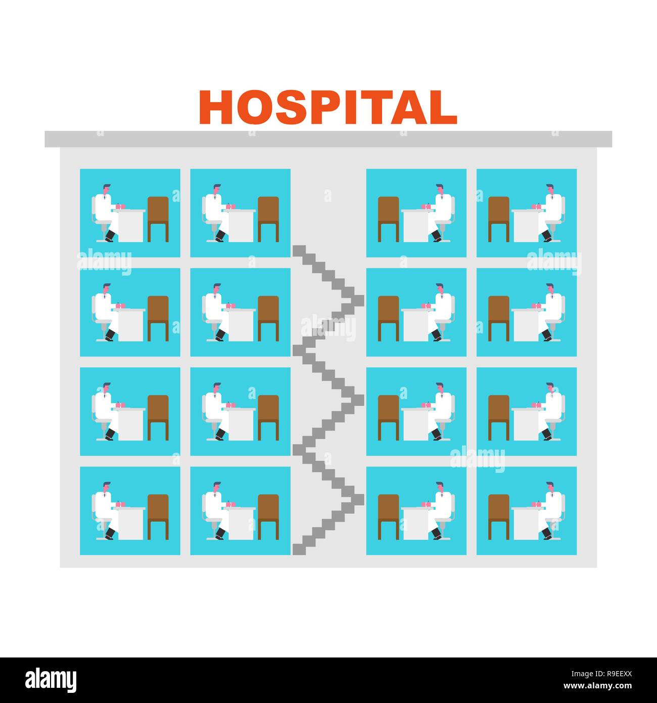 Doctors surgery exterior Stock Vector Images - Alamy