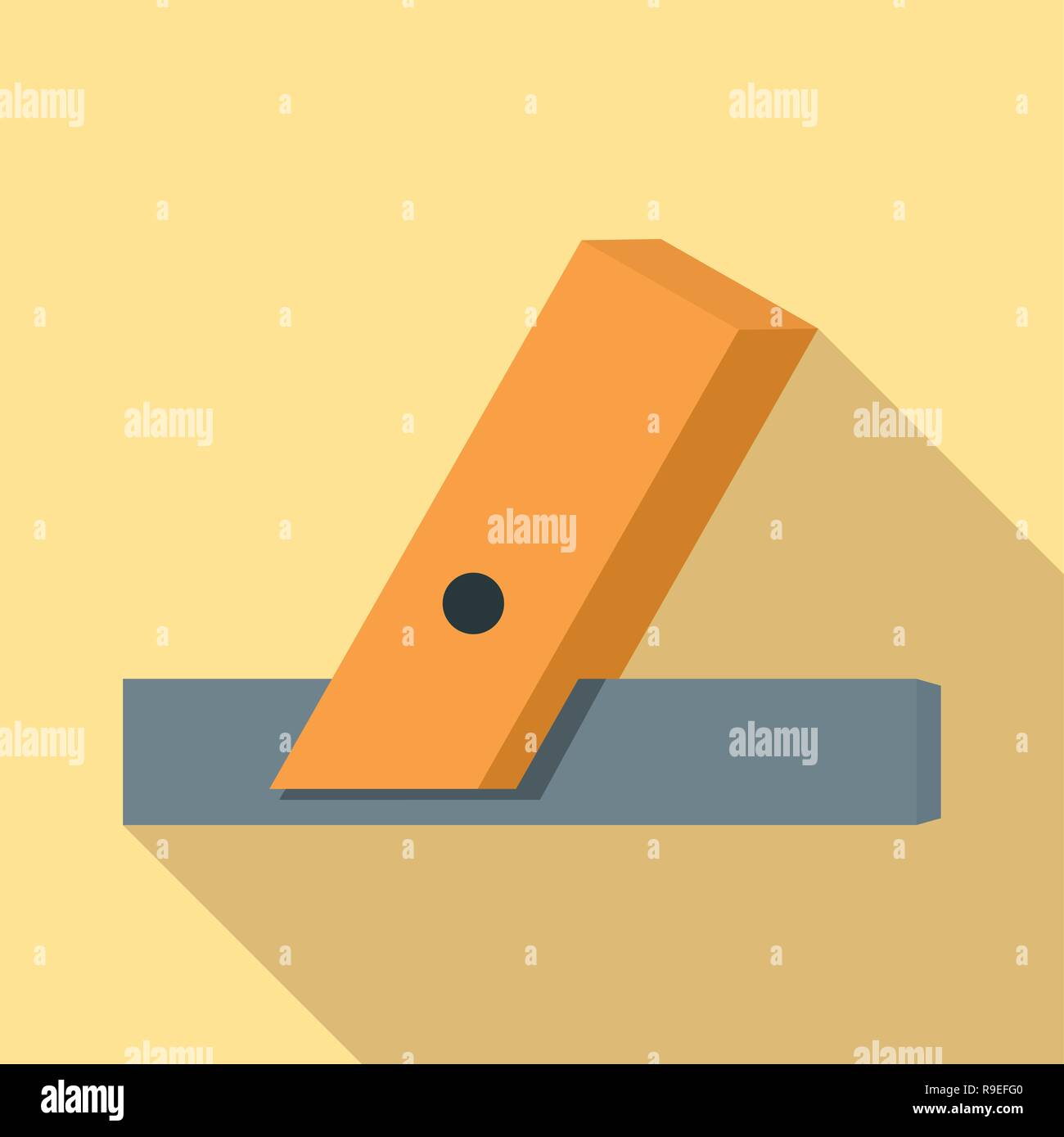 Wood angle tool icon. Flat illustration of wood angle tool vector icon ...