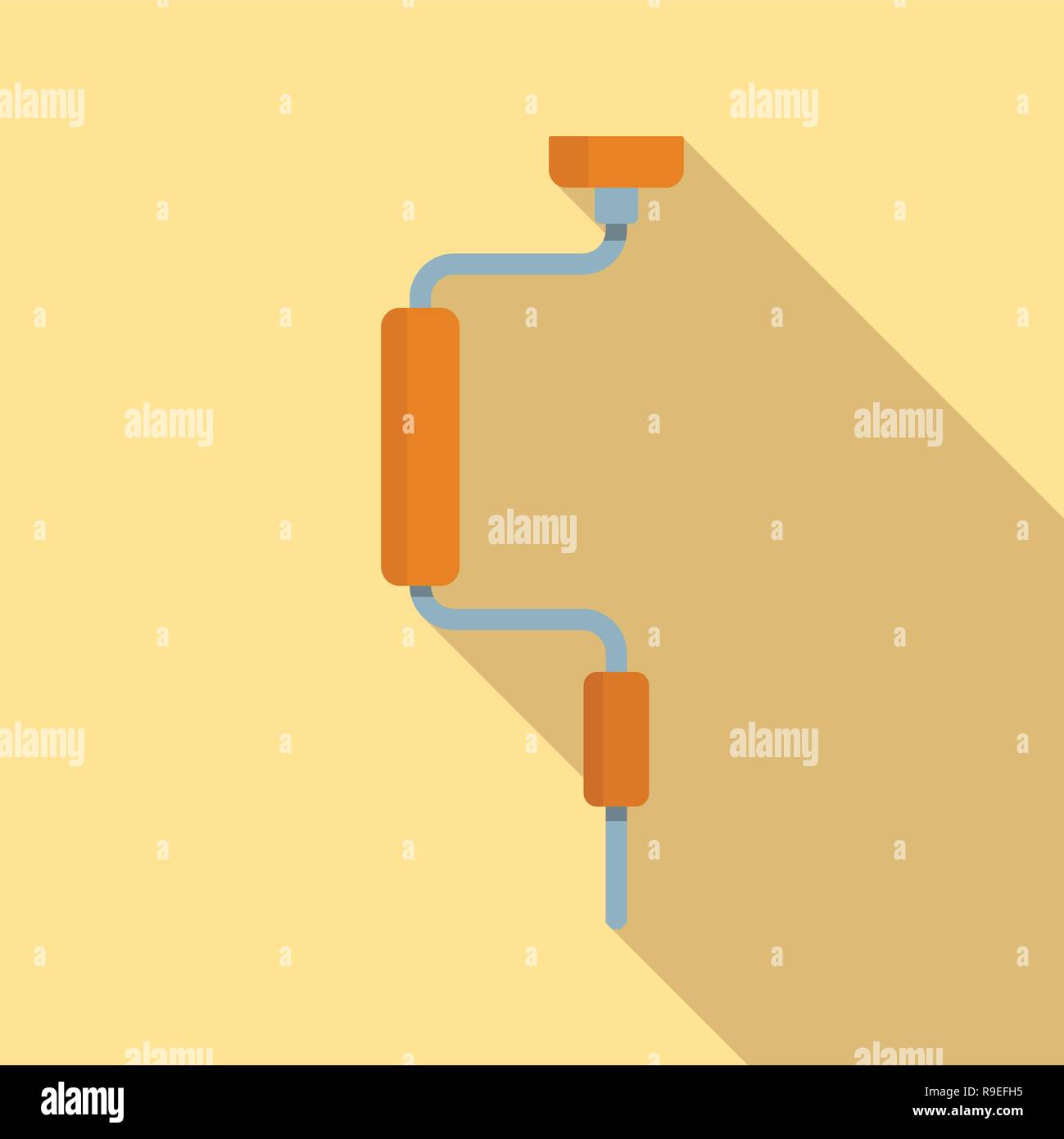 Brace icon. Flat illustration of brace vector icon for web design Stock ...