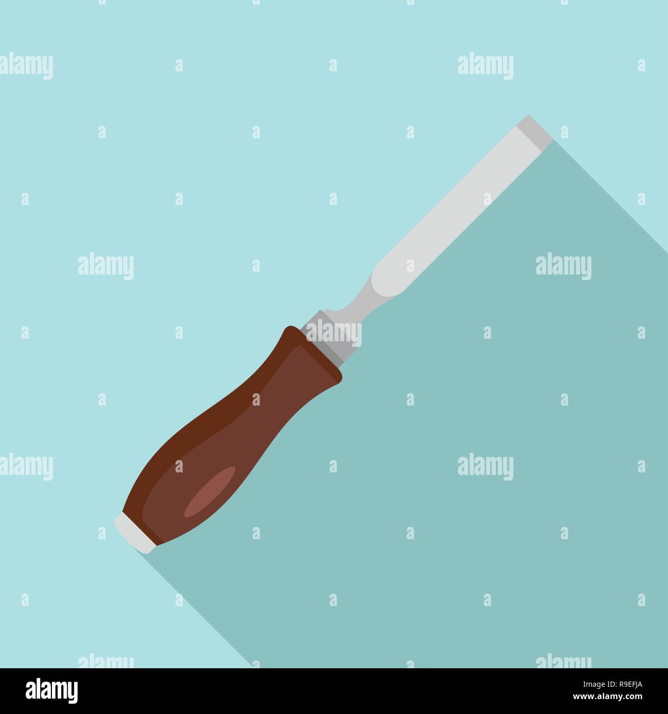 Flat hand rasp Stock Vector Images - Alamy