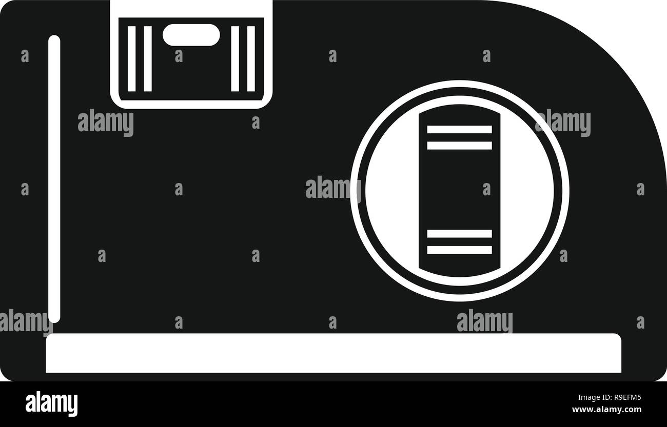 Level angle tool icon. Simple illustration of level angle tool vector ...