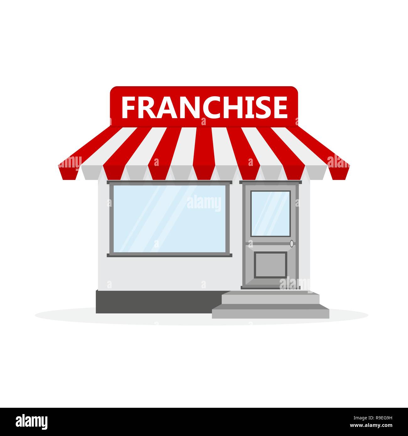 Business commerce concept illustration Stock Vector Images - Alamy