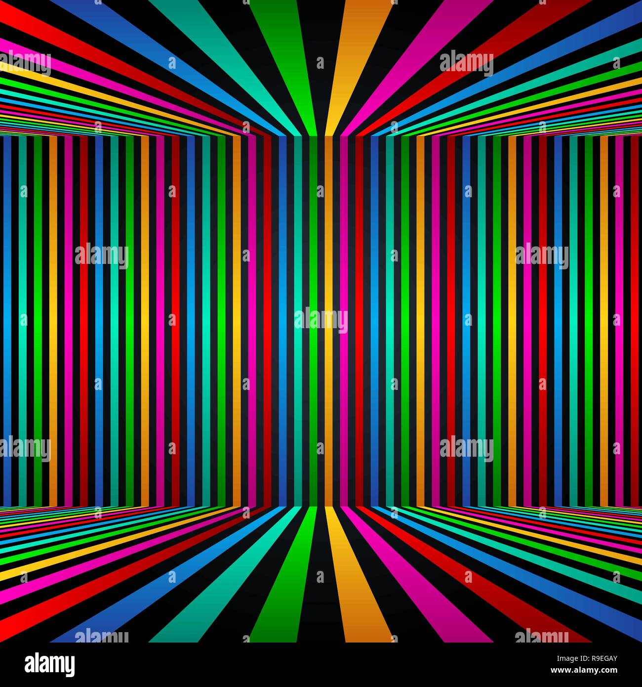 Abstract linear background. Vector illustration. Colorful background ...