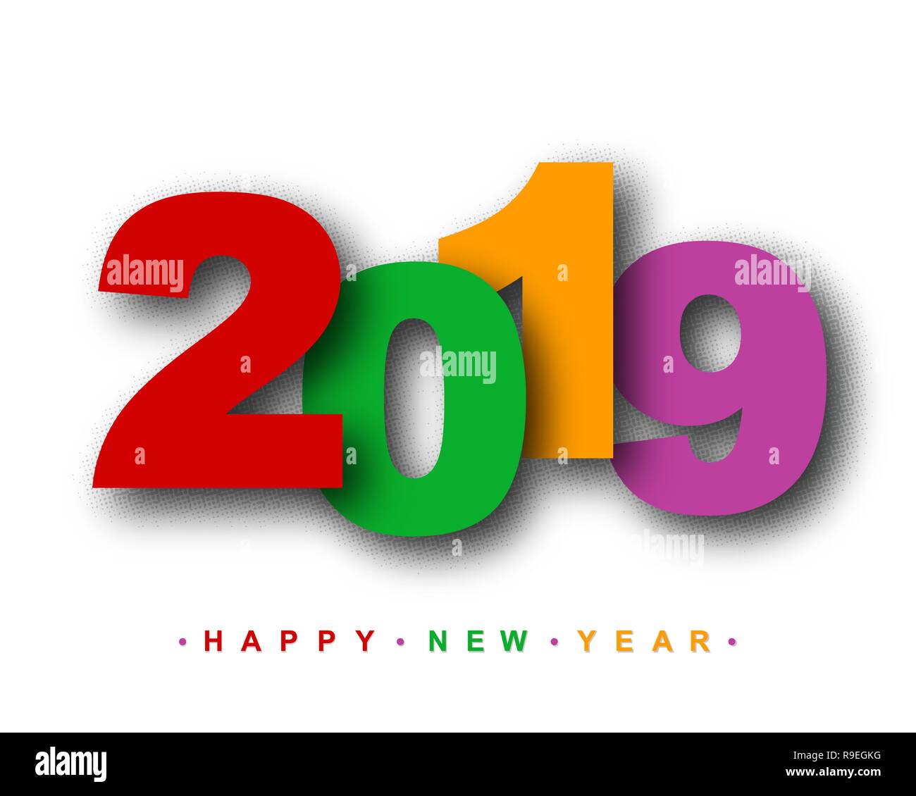 2019 vector vectors hi-res stock photography and images - Alamy