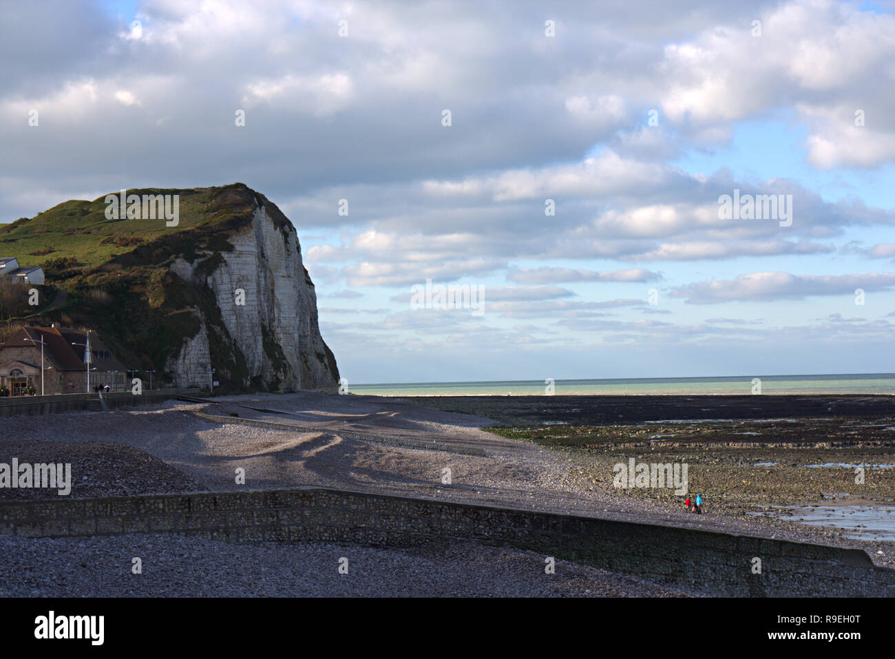 Normandy coast line near Etretat, France Stock Photo - Alamy