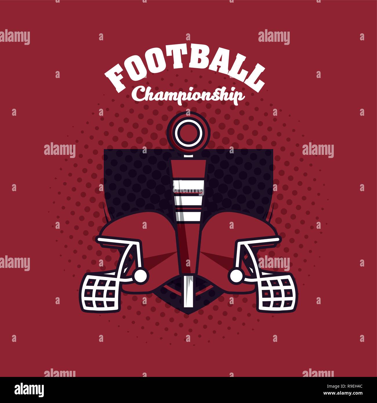 American football championship Stock Vector Image & Art - Alamy